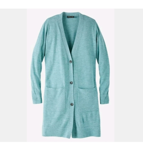 Pendleton | Sweaters | Pendleton Timeless Merino Wool Long Cardigan ...